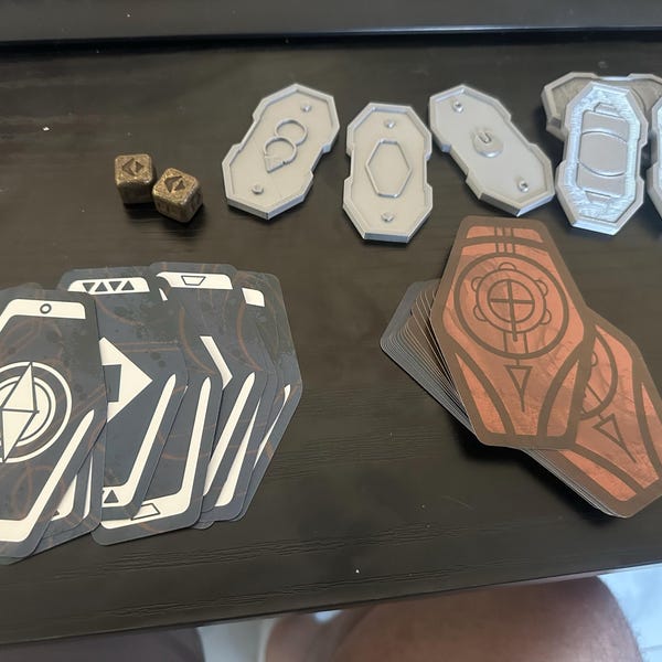 Kessel Sabacc Set With Deck, Dice, and Starter Shift Tokens | Star Wars ...