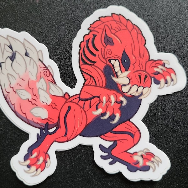 Monster Hunter World Vinyl Stickers - Etsy