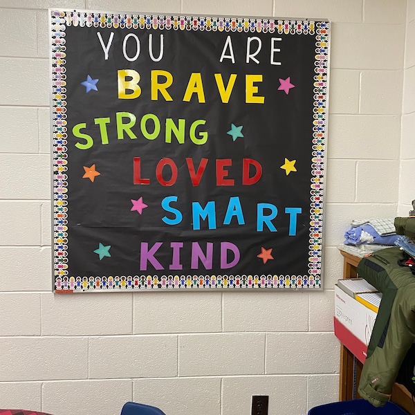 You Are| Bulletin Board Cutouts Decor - Etsy