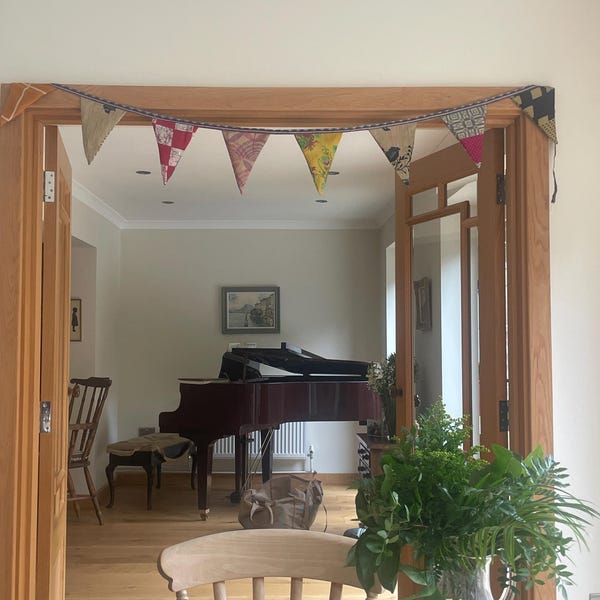 Sari Bunting. Handmade Stylish Decorations for Your Home or Garden. - Etsy