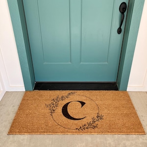 Sign Language, ASL Gift, Personalized Doormat, Custom Door Mat, Last ...