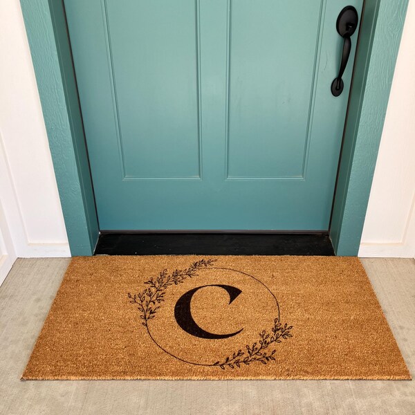 Sign Language, ASL Gift, Personalized Doormat, Custom Door Mat, Last ...