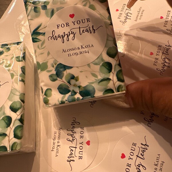 For Your Happy Tears Stickers,happy Tears Stickers,wedding Favor ...