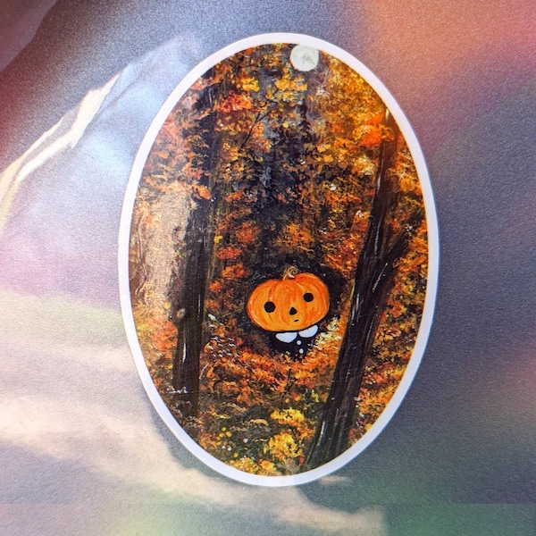 Autumn Forest Spooky Art Print Halloween Collage Gallery Wall Gothic ...