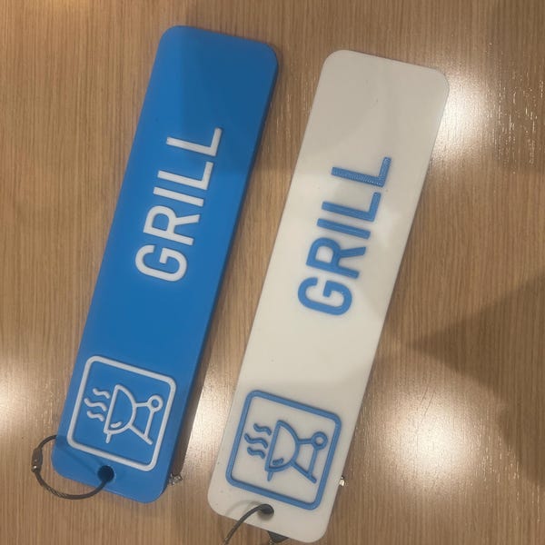 Large Restroom Keychain, Oversized Bathroom Pass, Giant Toilet Key Ring ...