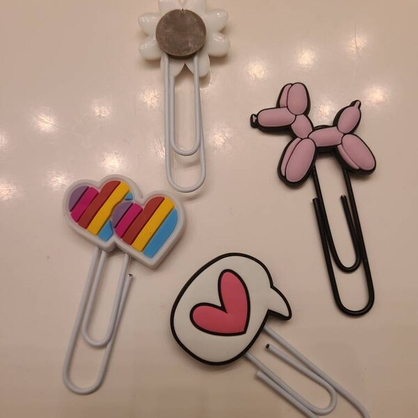 Paperclips | Choose Two | Planner Clips | Binder Clips | Notebook Clips ...
