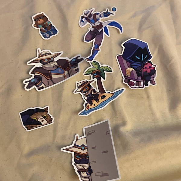 Raze Hang Loose Valorant Spray Waterproof Sticker - Etsy