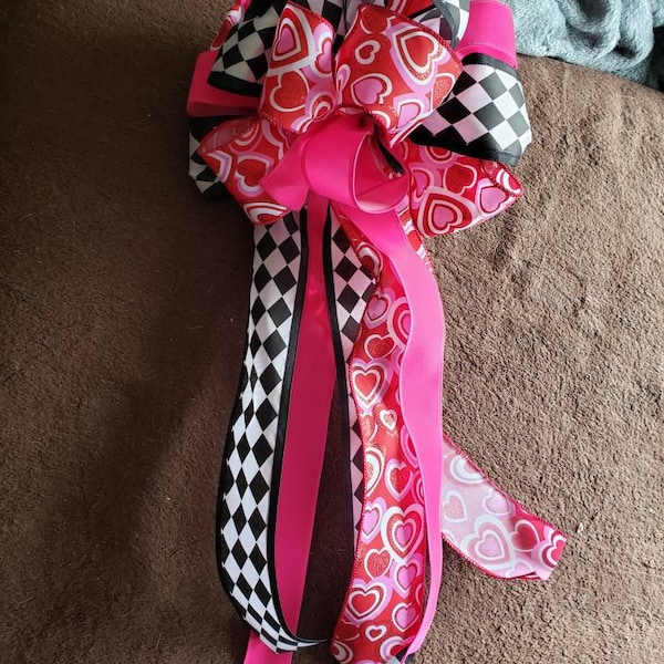 Peacock Tree Topper, Six 48 Inch Streamers, Extra Large Peacock Bow ...