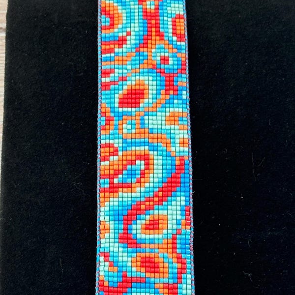 Shiny Dragonfly Loom Bracelet Pattern, Miyuki Delica PDF Pattern, Bug ...
