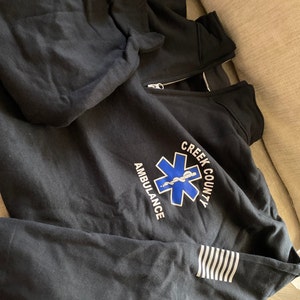 Personalized EMS EMT stars and Stripes With | Etsy