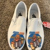 Custom Goonies Inspired Black Slip on Vans sloth / Chunk - Etsy
