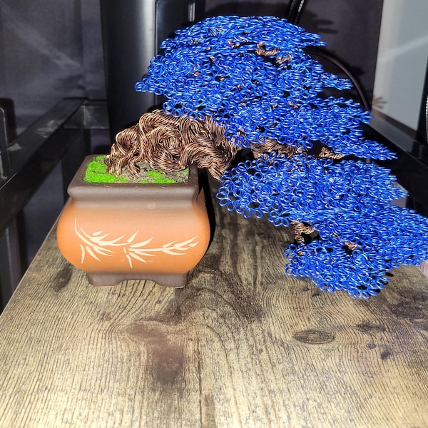 Father Day Gift Daughter, Copper Wire Bonsai Tree, Wire Tree Sculpture ...