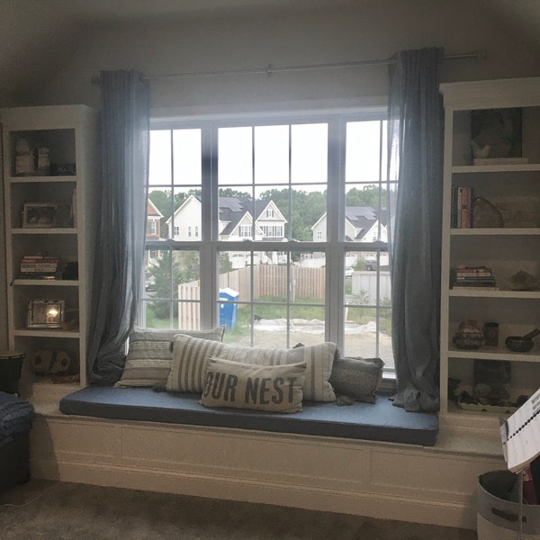 Trapezoid Bay Window Seat Cushion - Etsy