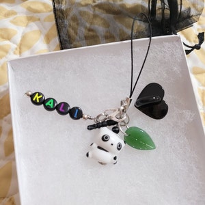 Custom Kawaii Panda Phone Charm Cute Panda Phone Charm Phone Plug Lucky ...