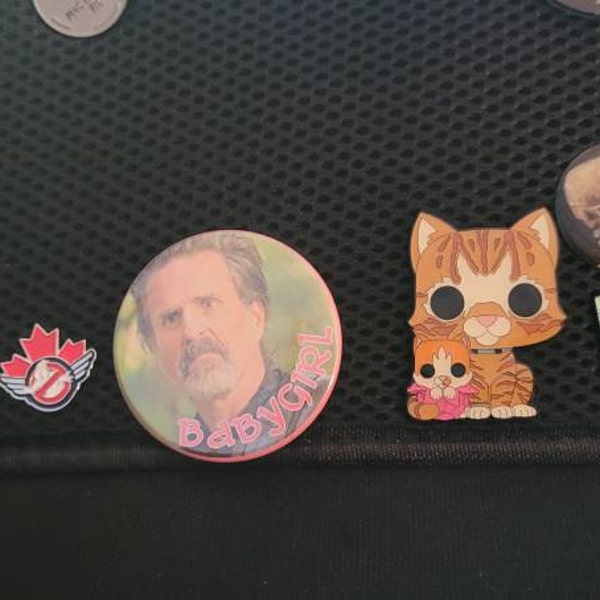 Demi Mr. Buttons Pride Button - Etsy