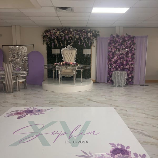 Modern Dance Floor Wrap | Wedding Floor Mural | Event Dance Floor ...