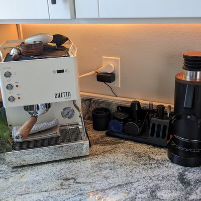 Espresso Flow Simplifier Espresso Prep Tool Organizer, Display Stand ...