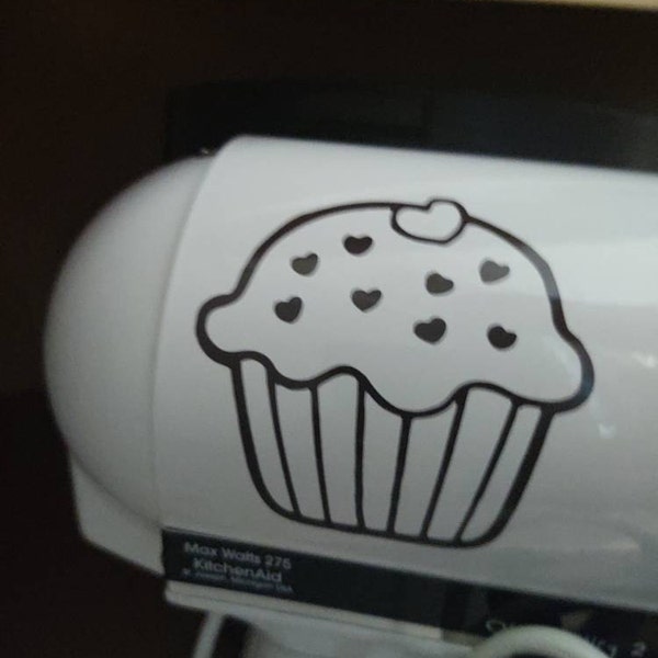 Cupcake V2 Custom Vinyl Decal Sticker - Choose Your Color and Size ...