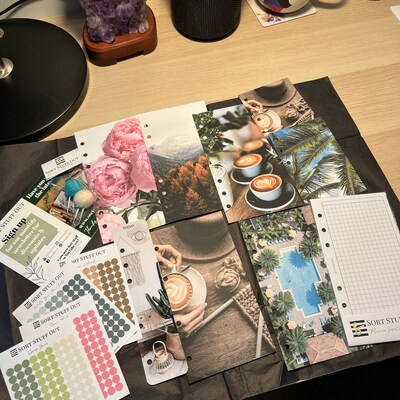 Blank Task Cards With or Without Tabs for Your Planner Add - Etsy