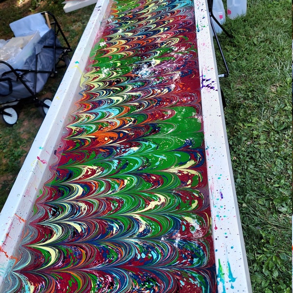 18 X 24" Clear Acrylic Plastic Marbling Tray - Etsy