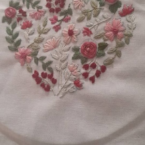 Spring Meadows Embroidery PDF Pattern, Digital Download, Flower Art ...