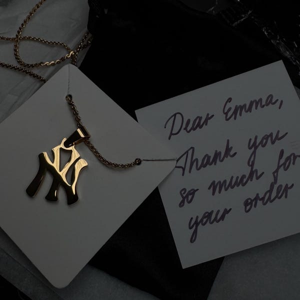 Waterproof NY Necklace Chain Options | New York Necklace | Street Style ...