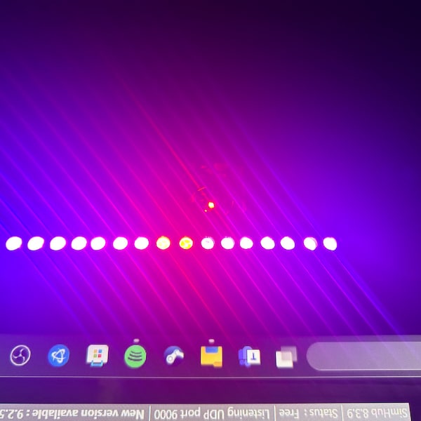 Simhub Racing LED RPM Light - Etsy