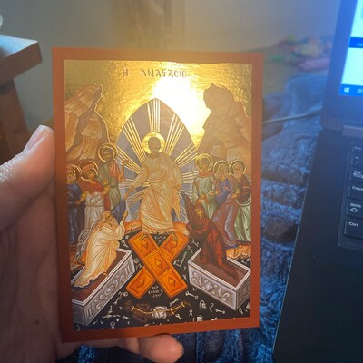 Jesus Christ the Bridegroom nymfios Goldprint - Etsy