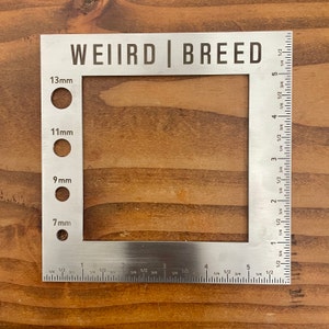Leather Tool for Craft Circul Ruler Steel Leather Multi - Etsy
