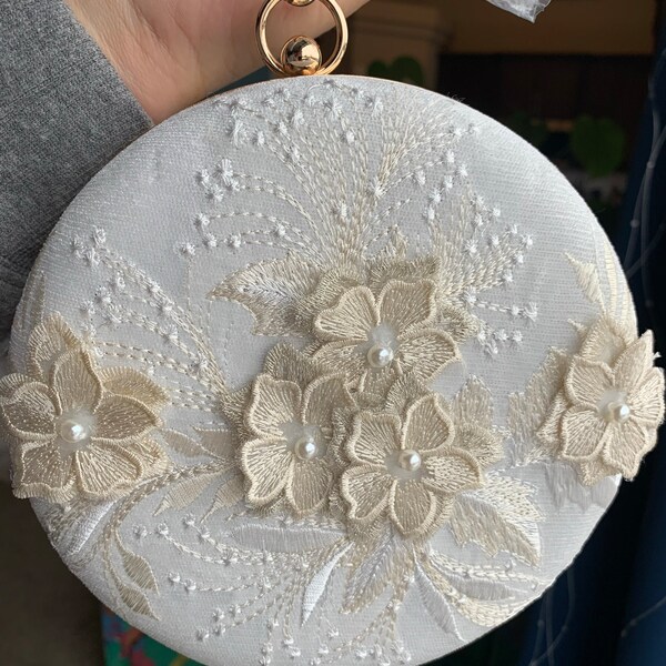 Champagne Color Evening Bag for Women,satin Handbag,gauze Banquet Bag ...