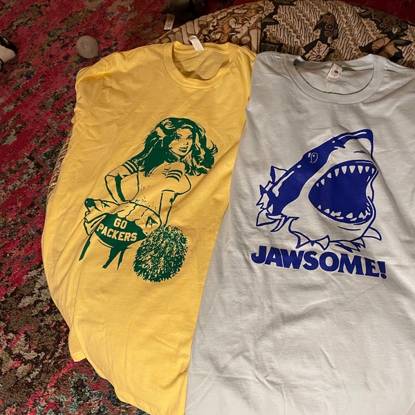 Jawsome T Shirt Jaws Shirt With Funny Saying Cute Animal Tee Witty ...