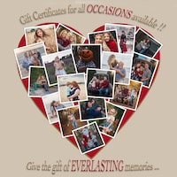 Heart Collage Template, Instantly Editable, Heart Photo Collage ...