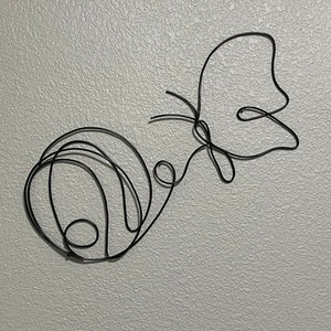 Gold Wire Name, Custom Wire Sign, Shelf Name Decor, Wired Words, Gold ...