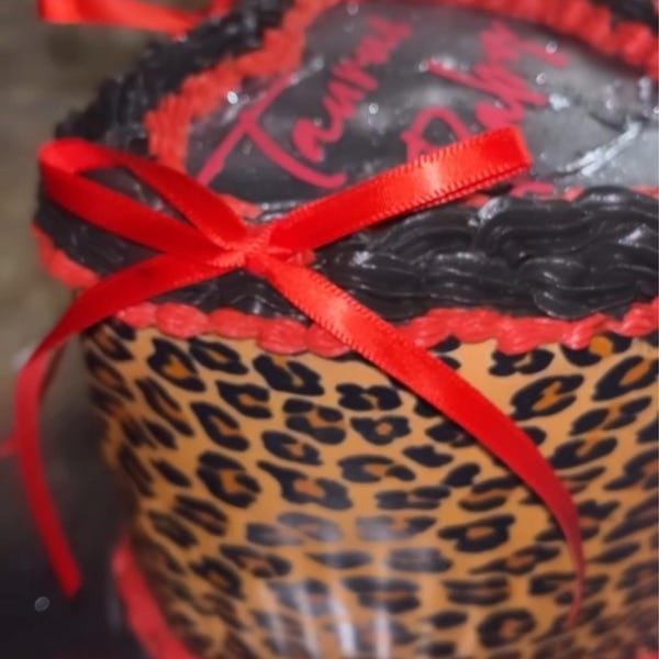 Cheetah Leopard Print Pattern Edible Picture Strips | Wrap Sides of ...