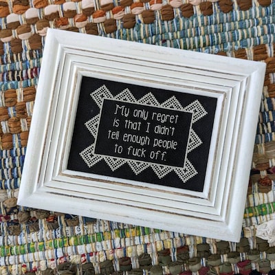 Punch a Nazi Cross Stitch PDF Pattern - Etsy
