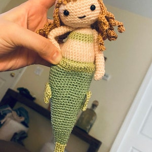 Water Sprite Critter Stitch Crochet Pattern / Amigurumi Mermaid PDF - Etsy