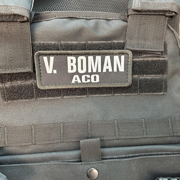 Animal Control Officer Embroidery Patches 4x10 and 2x5 Hook on Back ...