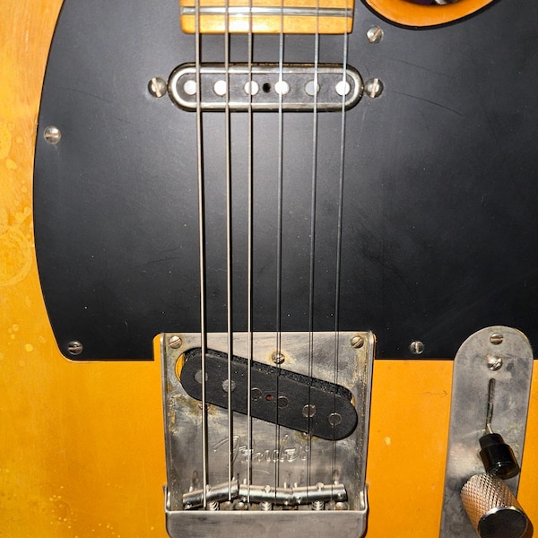 David Gilmour Telecaster ESQUIRE 1955 Bridge Relic Repro Handwound BB ...