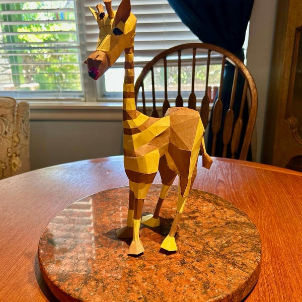 Pterosaur Dinosaur Papercraft Sculpture, Printable 3D Puzzle ...