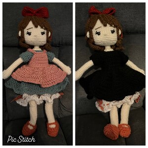 Crochet Doll Pattern Ruby Doll Amigurumi Doll Pattern PDF - Etsy