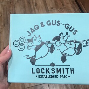 Cinderella Jac and Gus Gus Locksmith SVG Silhouette Cameo Cricut Cut ...