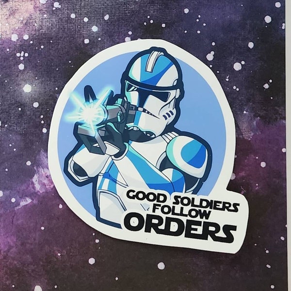 Star Wars Clone Trooper Stickers - Etsy