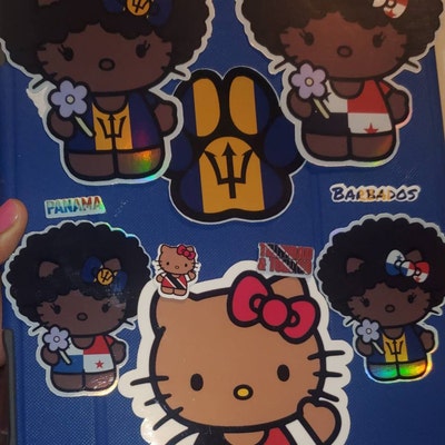 Jamaica Cat Vinyl Sticker - Etsy