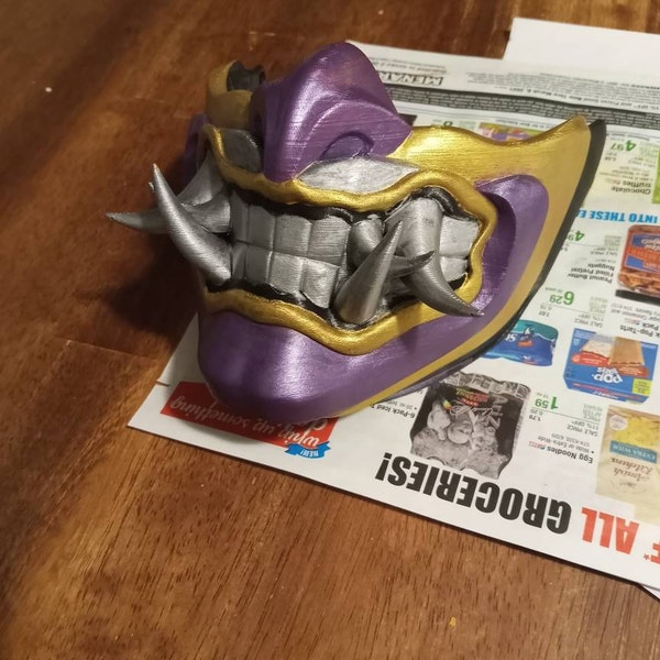 Mortal Kombat Mask. Subzero Samurai 3d Printed. Sub Zero 3d Printed ...
