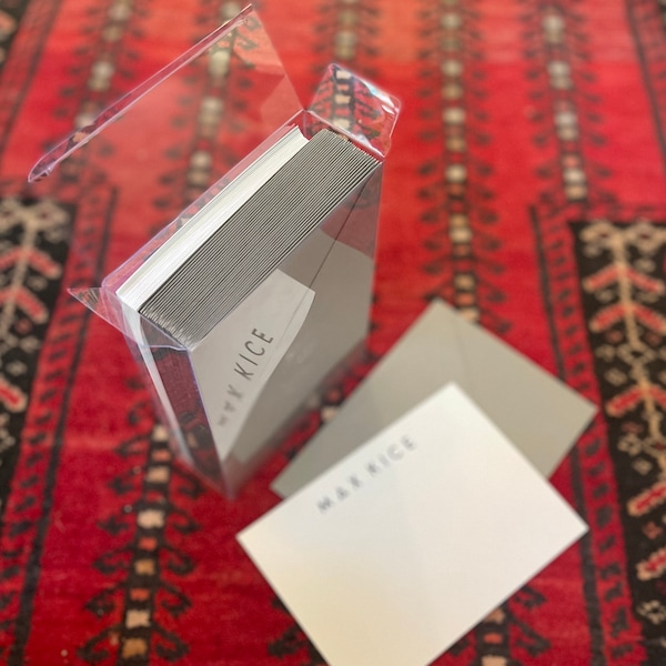 A7 Clear Plastic Greeting Cards Boxes, Set of 25, 5-3/8" X 7-3/8 ...