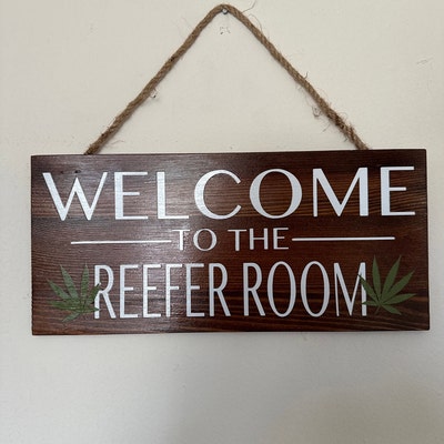 Welcome to Our Joint, Marijuana Wood Sign, Cannabis Decor, Weed Signs ...