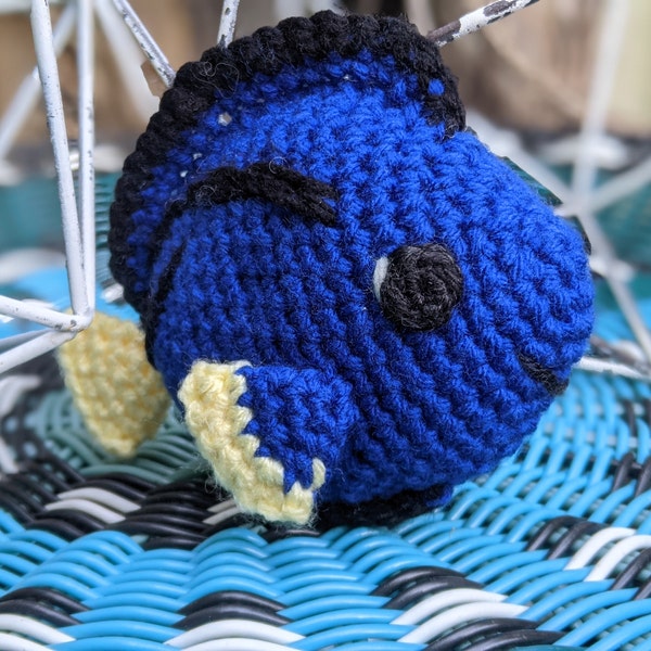 PATTERN PACK - 11 Fish Patterns - Angelfish, Betta, Blue/yellow Tangs ...