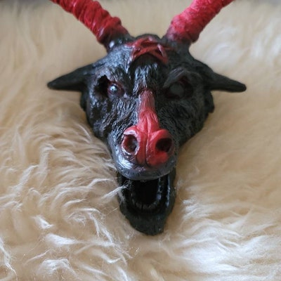 Aztec Death Whistle Baphomet Blood Red Aztec Death Whistle, Mayan Death ...