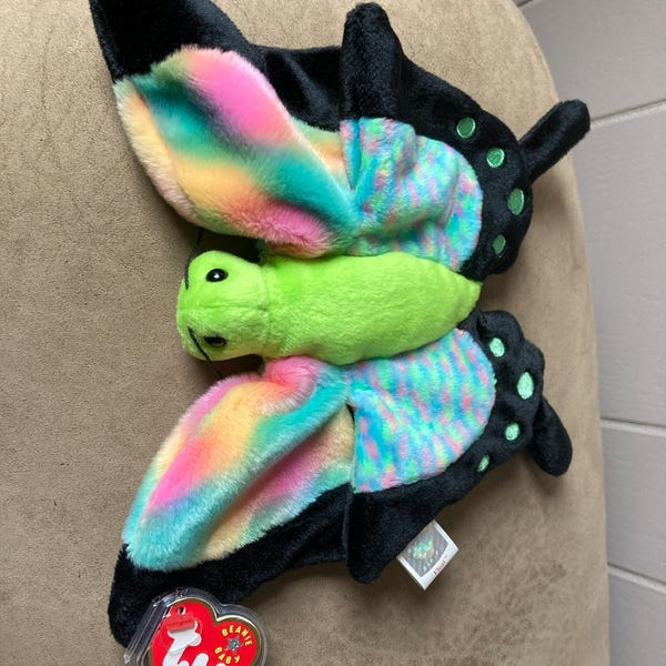Ty Beanie Babies Bugs Insects Lucky, Inch, Twitterbug, Glow, Countess ...