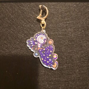 FNAF Daycare Attendant Keychain Sun Moon Candy Bag Charm Sundrop ...